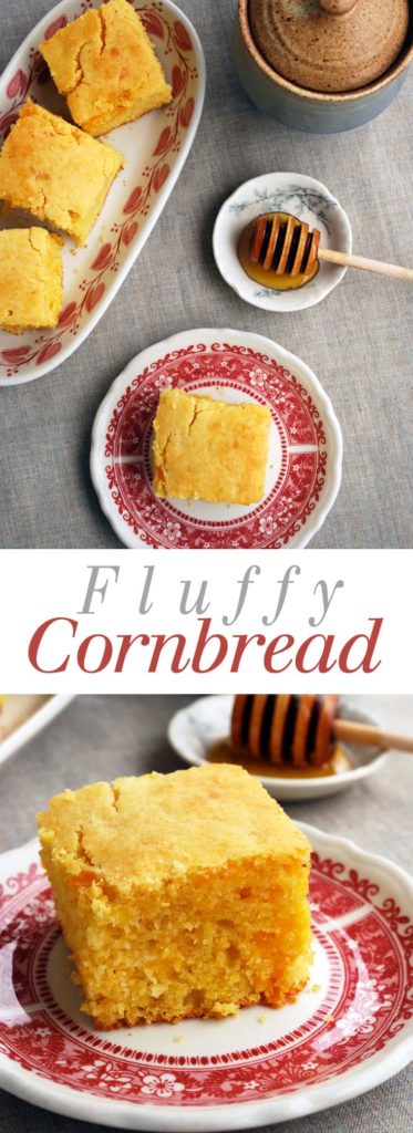 Moist and Fluffy Cornbread - The Live-In Kitchen