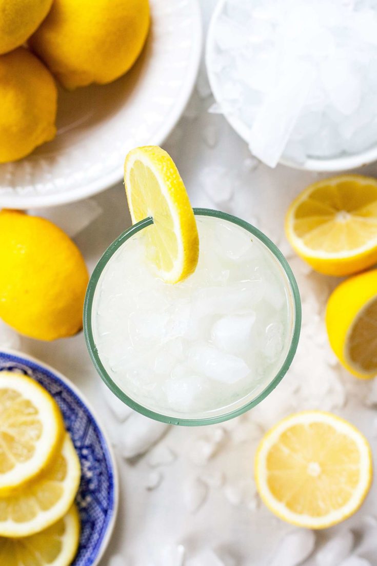 Single Serving Lemonade - The Live-In Kitchen