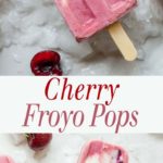 Cherry Froyo Popsicles - The Live-In Kitchen