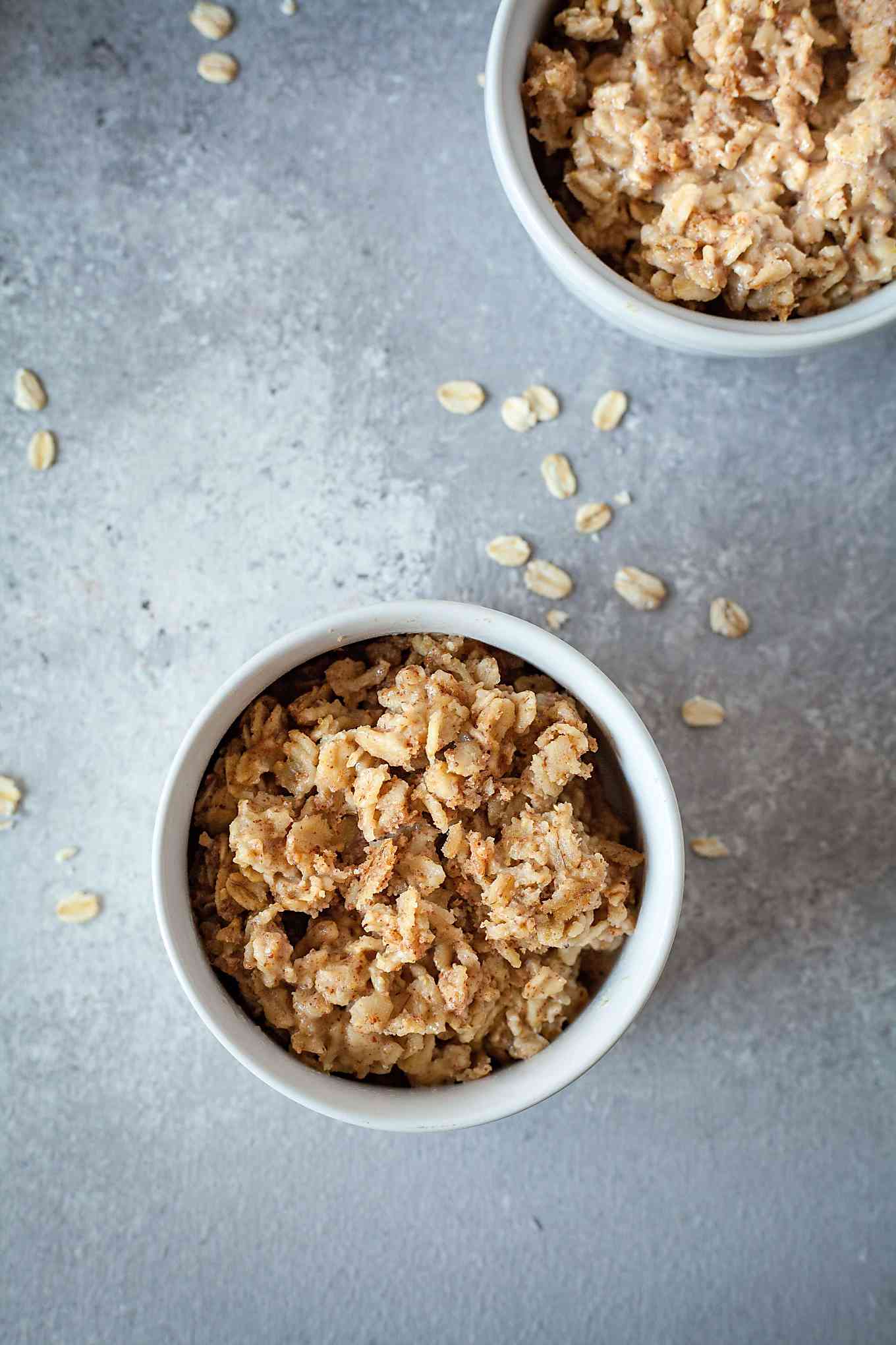 Vanilla Almond Vegan Baked Oatmeal - The Live-In Kitchen