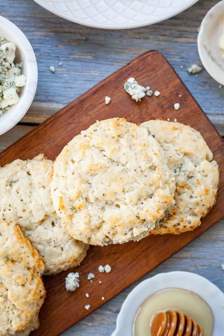 Blue Cheese Biscuits - The Live-In Kitchen