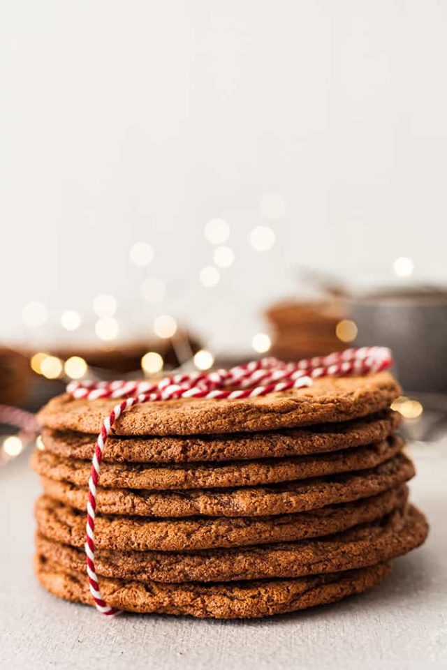 Giant Ginger Cookies with Icing - The Live-In Kitchen