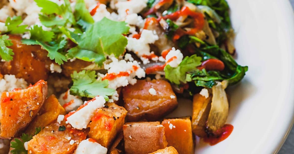 Roasted Sweet Potato Bulgur Bowl - The Live-In Kitchen