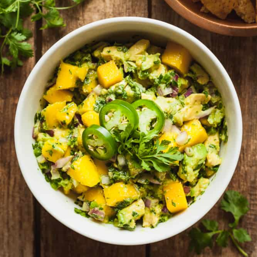 Mango Avocado Salsa - The Live-In Kitchen