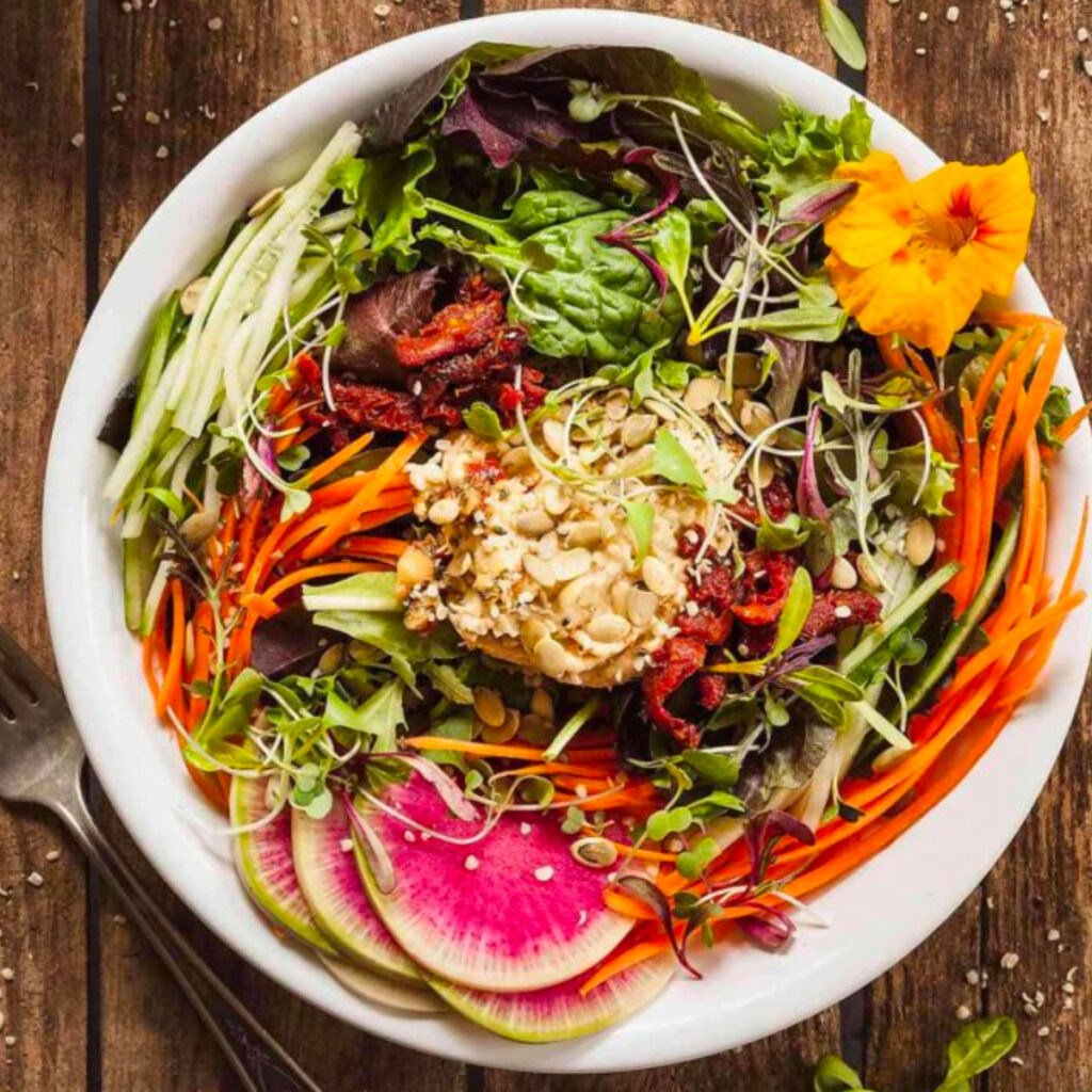 The Best Easy Vegan Salad - The Live-In Kitchen