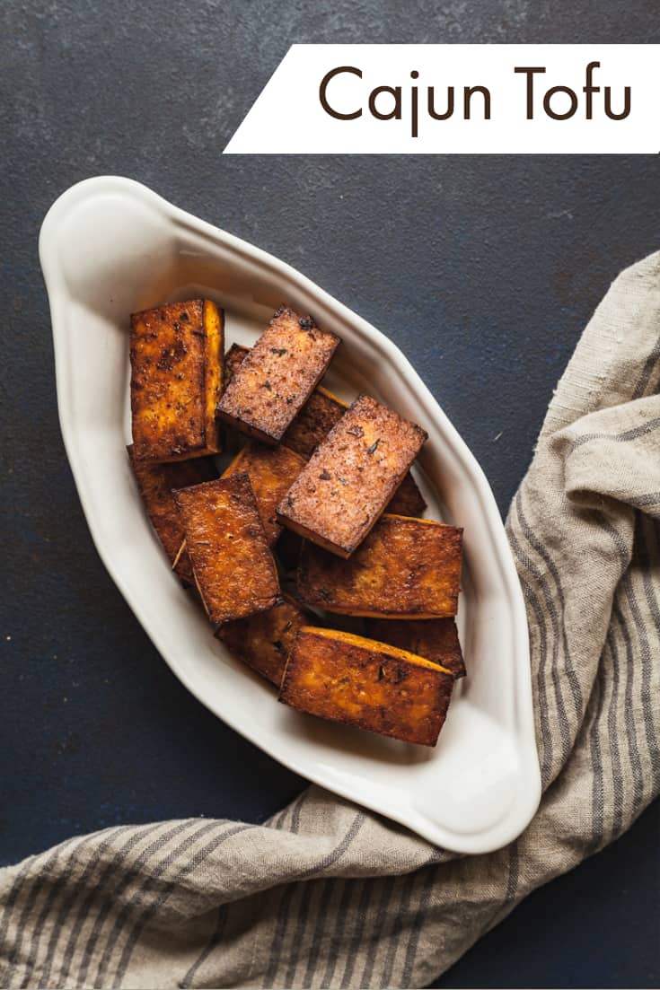 Cajun Tofu - An Easy Tofu Recipe - The Live-In Kitchen