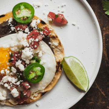 Huevos Rancheros - Mexican Eggs - The Live-In Kitchen