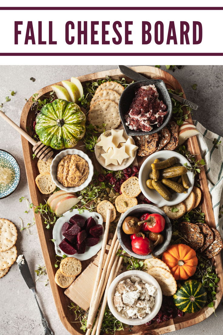 Fall Cheese Board - The Live-In Kitchen