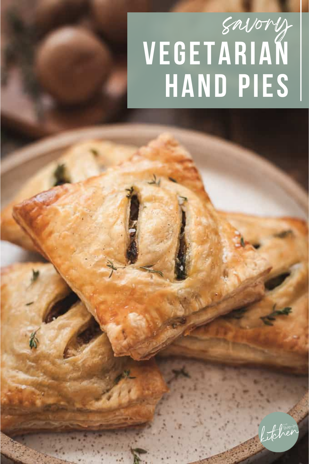 Savory Vegetarian Hand Pies - The Live-In Kitchen
