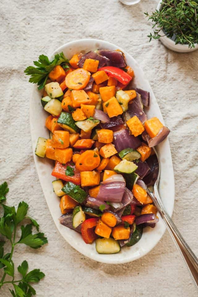 Oven Roasted Vegetables - The Live-In Kitchen
