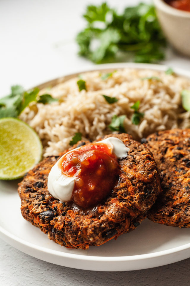 Black Bean Patties - The Live-In Kitchen