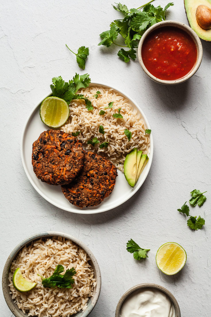 Black Bean Patties - The Live-In Kitchen