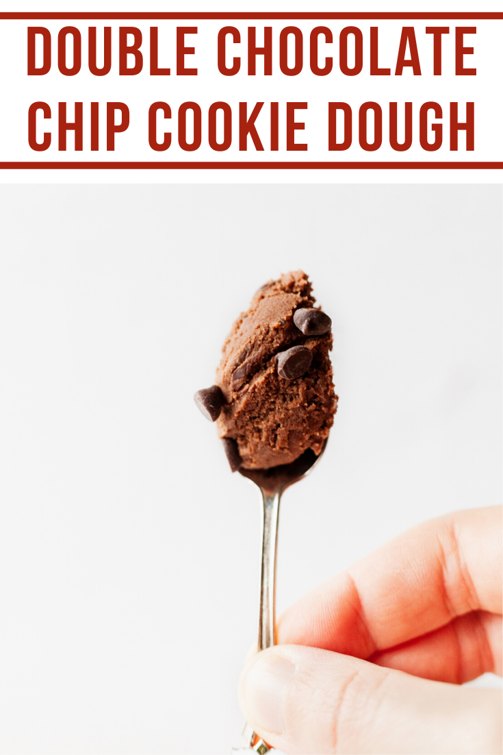 Double Chocolate Chip Cookie Dough - The Live-In Kitchen