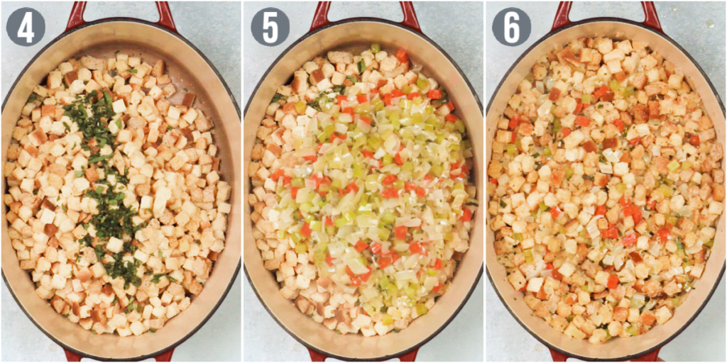 The Best Simple Vegetarian Stuffing Recipe - The Live-In Kitchen