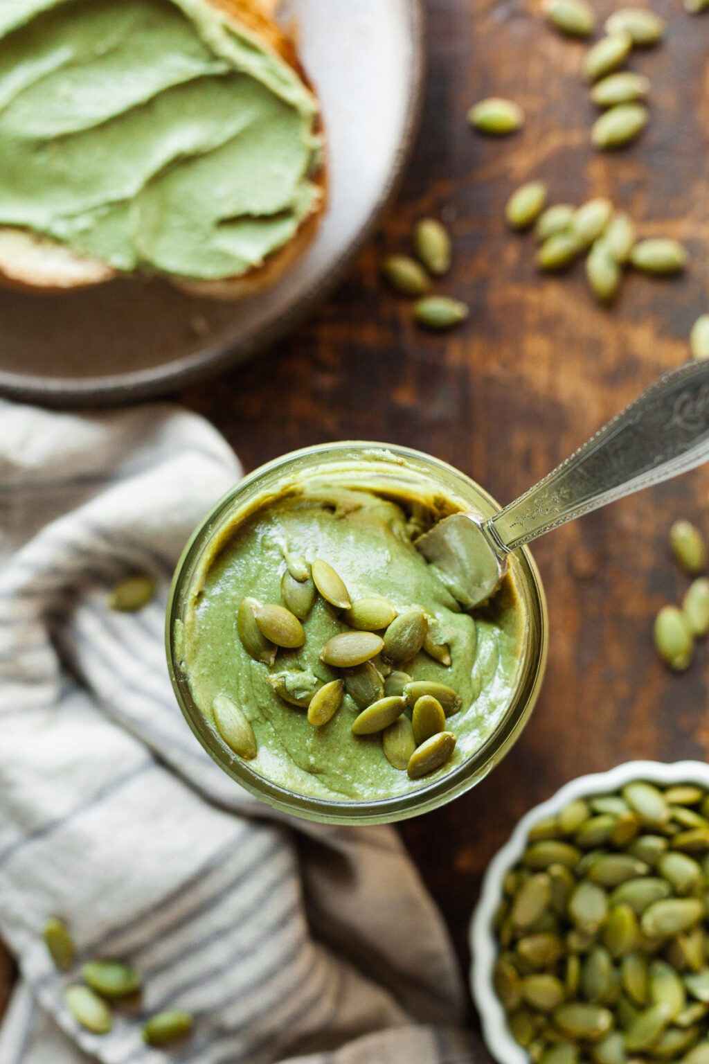 Pumpkin Seed Butter {Video} - The Live-In Kitchen