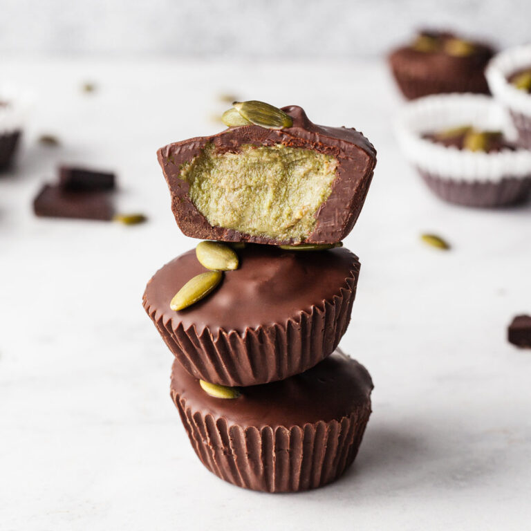 Pumpkin Seed Butter Cups - The Live-In Kitchen