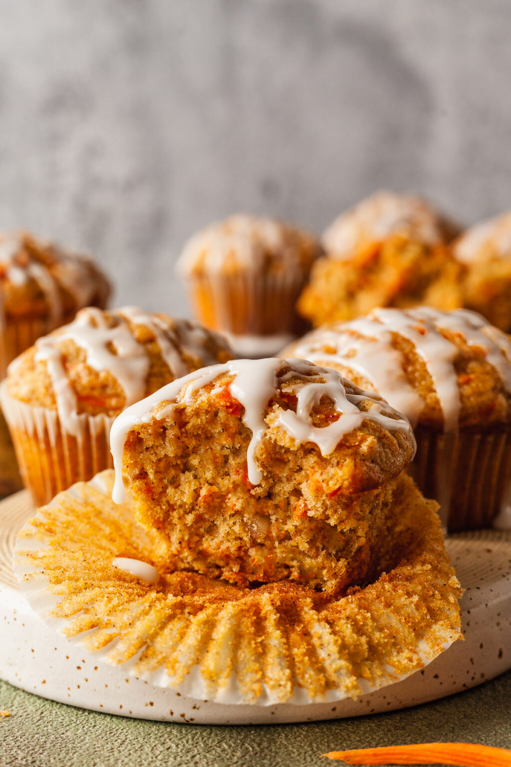Simple Moist Carrot Muffins - The Live-In Kitchen