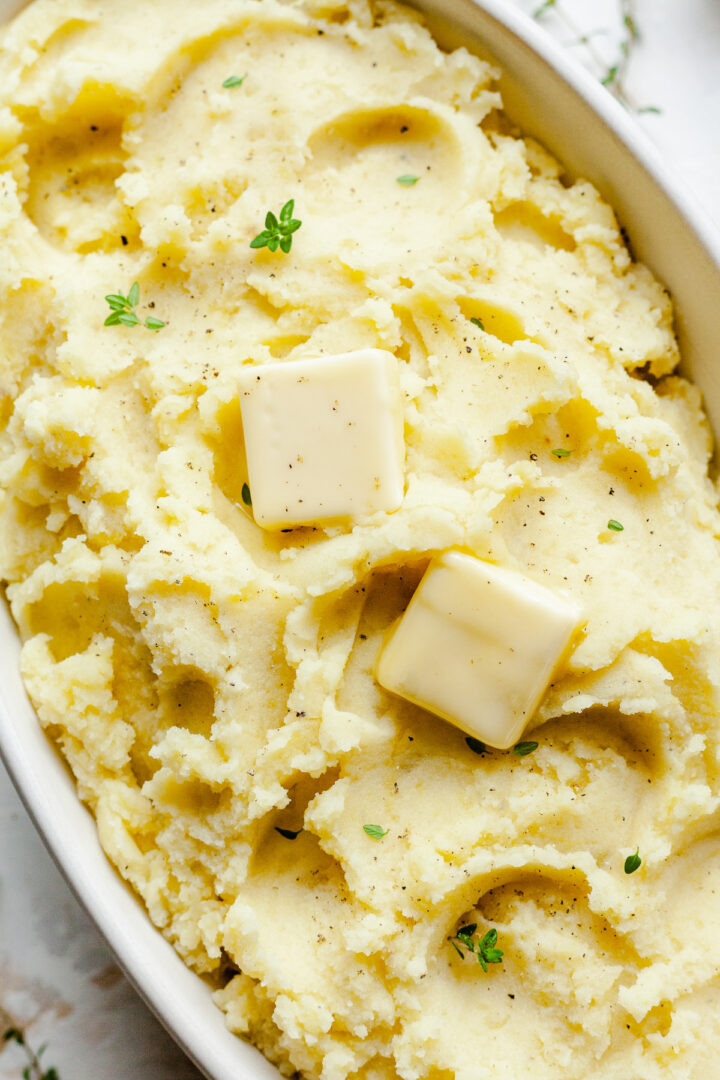 Mashed Potatoes without Milk {VIDEO} - The Live-In Kitchen