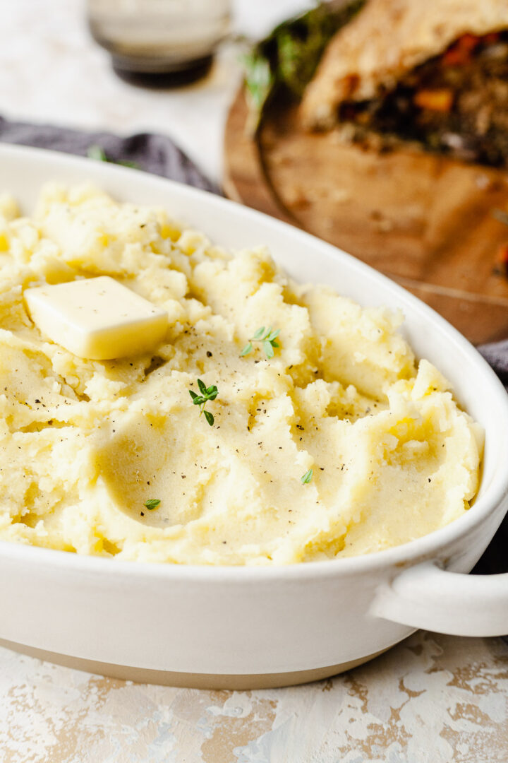 Mashed Potatoes without Milk {VIDEO} - The Live-In Kitchen
