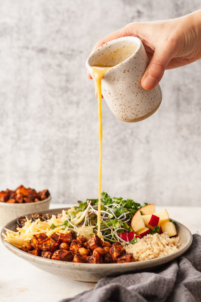 Vegetarian Autumn Grain Bowl - The Live-In Kitchen