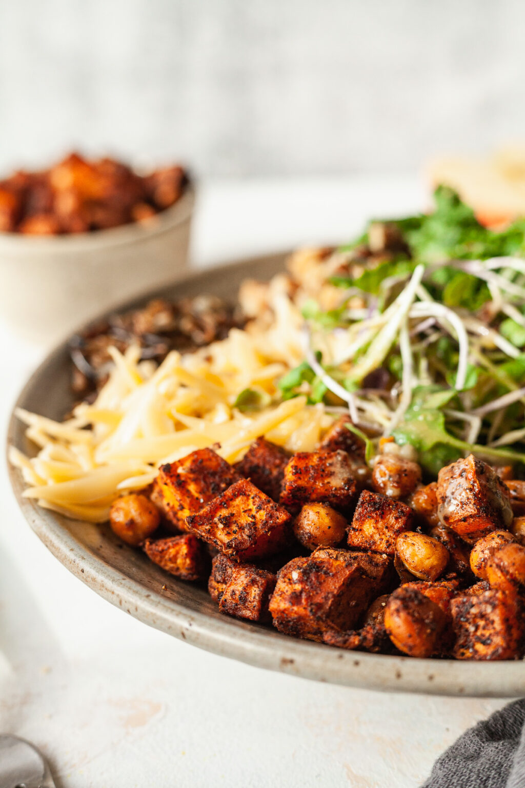 Vegetarian Autumn Grain Bowl - The Live-In Kitchen