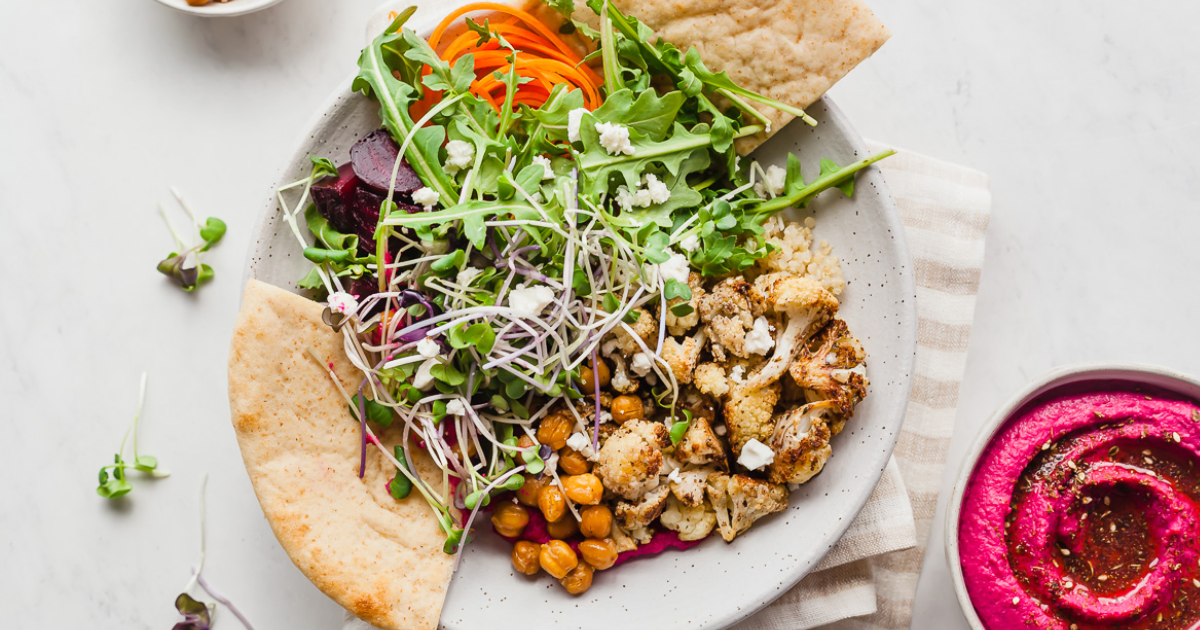 Hummus Bowls - The Live-In Kitchen