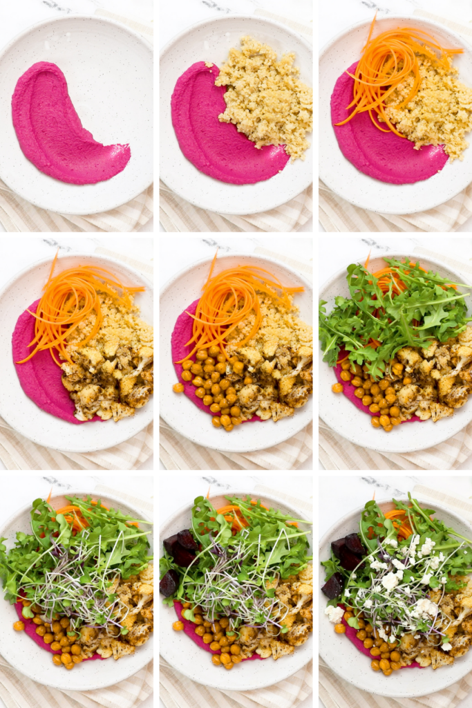 Hummus Bowls - The Live-In Kitchen