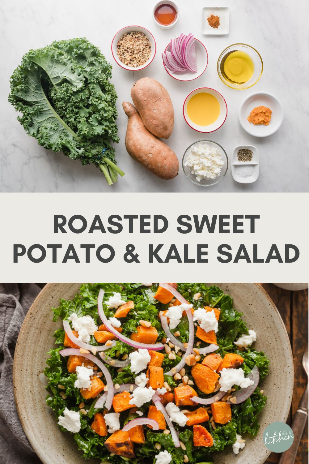 Kale and Sweet Potato Salad - The Live-In Kitchen
