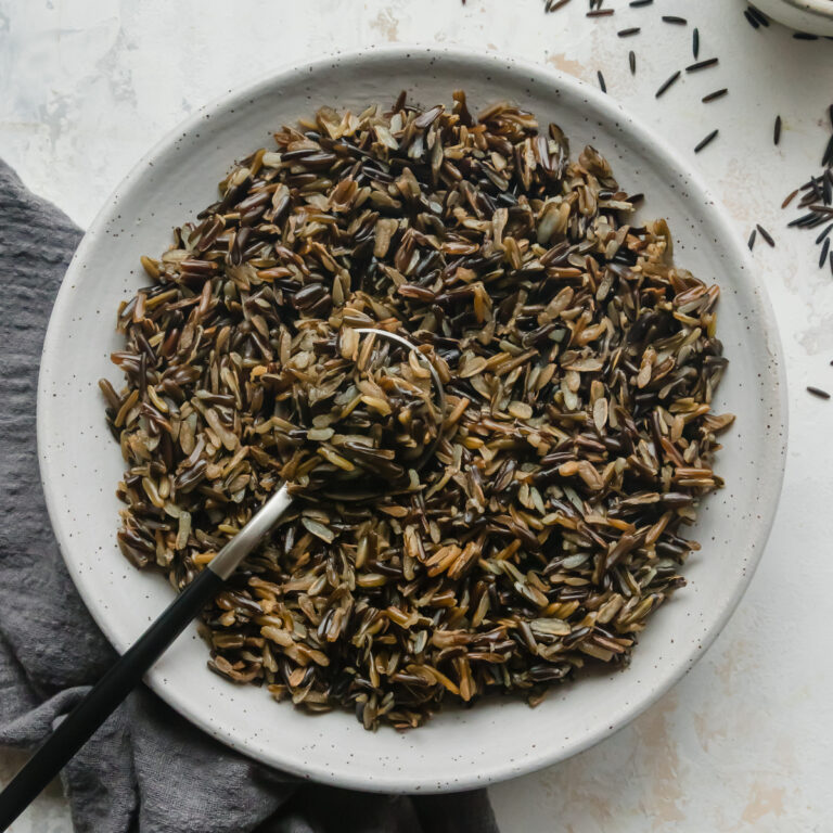 Instant Pot Wild Rice - The Live-In Kitchen