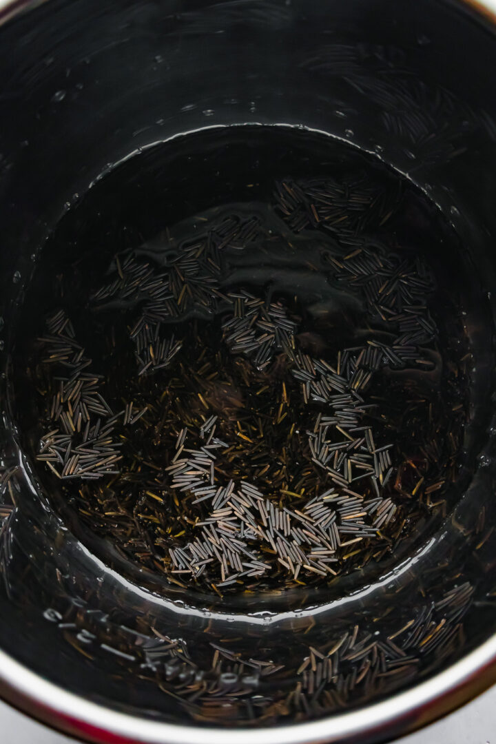 Instant Pot Wild Rice - The Live-In Kitchen