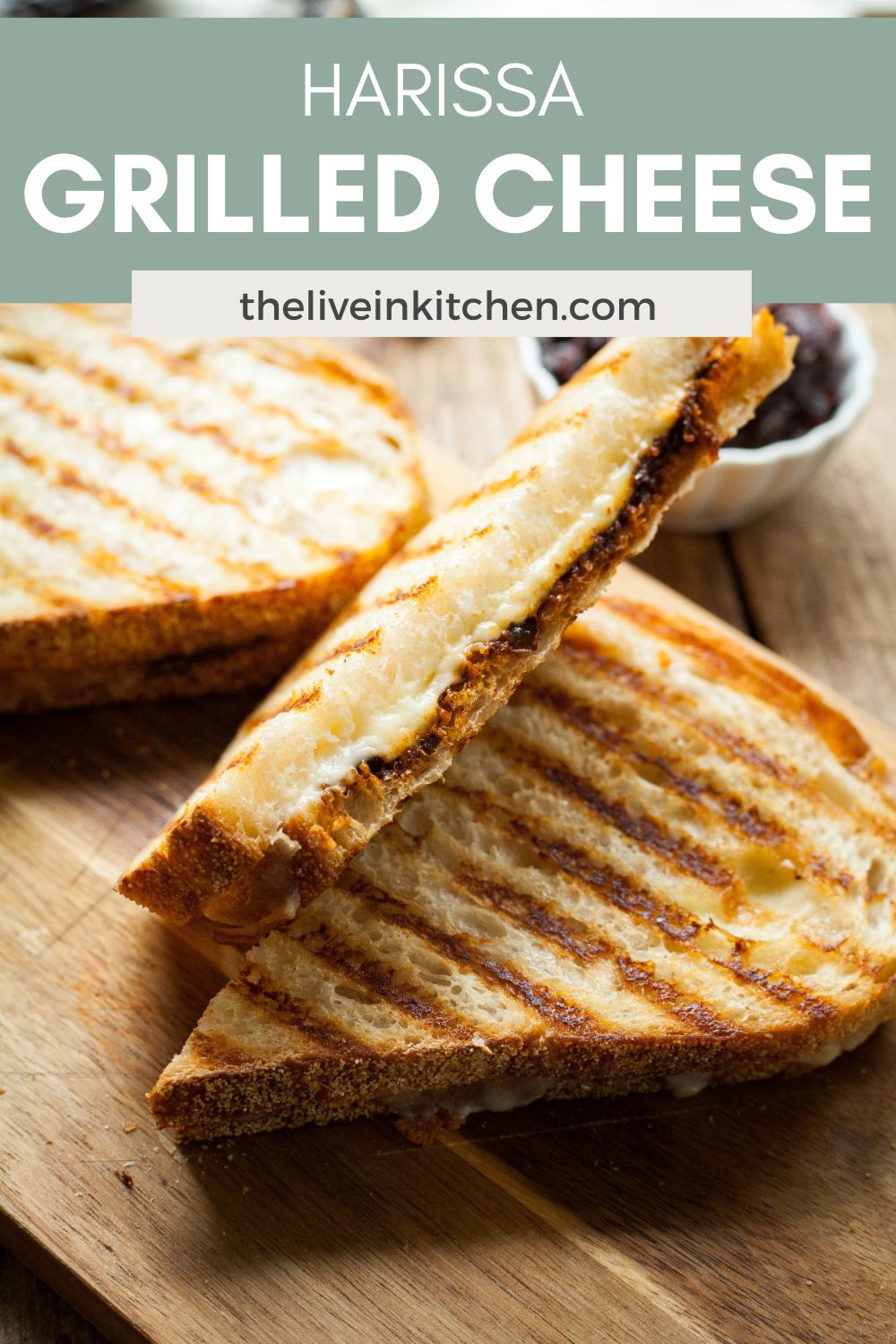Harissa Grilled Cheese - The Live-In Kitchen