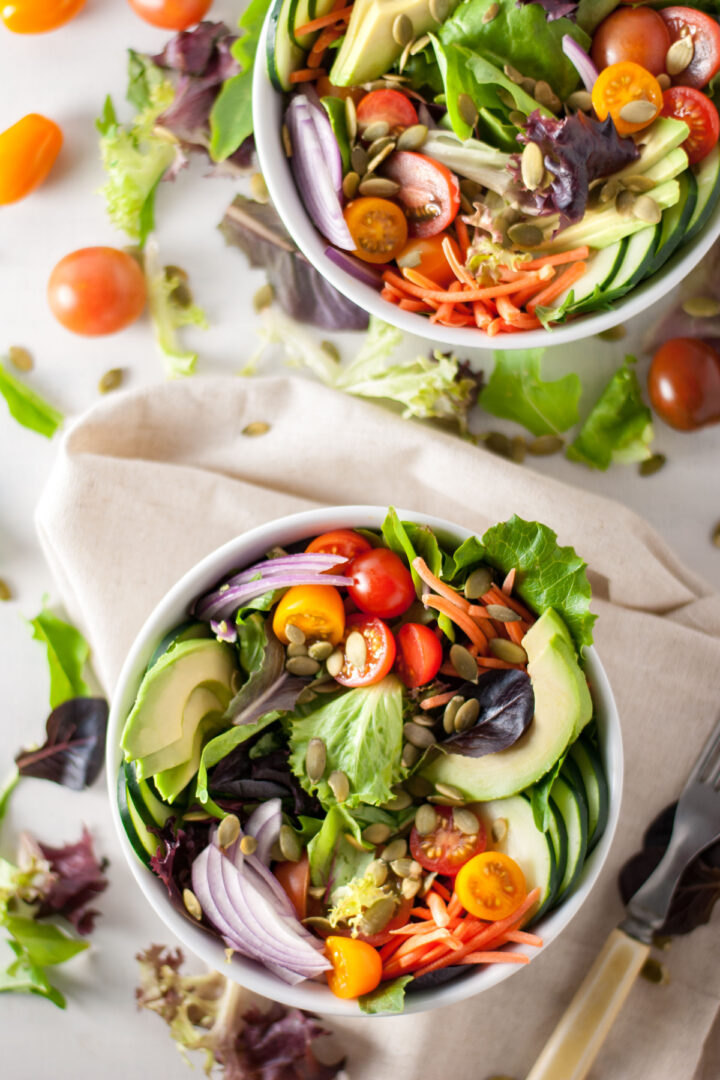 The Best Easy Vegan Salad - The Live-In Kitchen