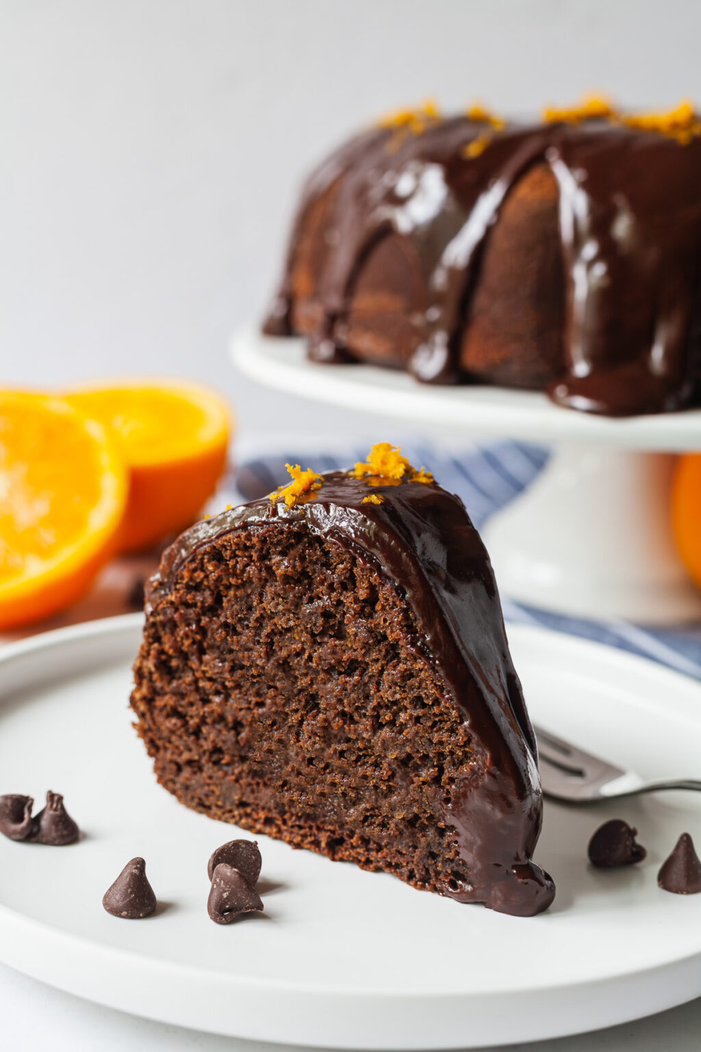 Orange Chocolate Cake - The Live-In Kitchen
