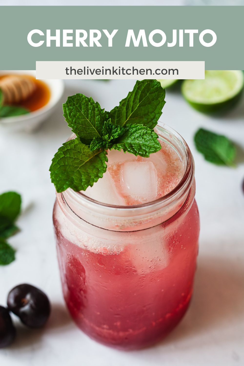 Cherry Mojitos - The Live-In Kitchen