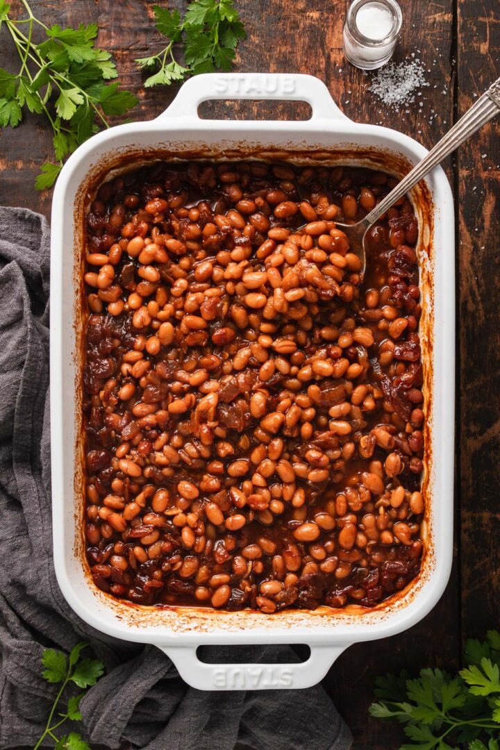 Vegetarian Baked Beans - The Live-In Kitchen