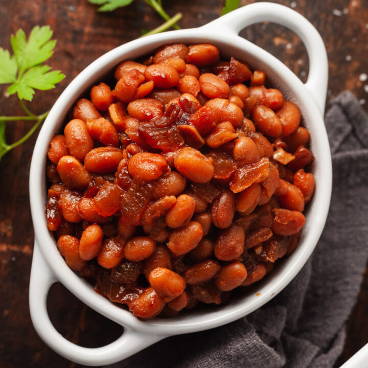 Vegetarian Baked Beans - The Live-In Kitchen