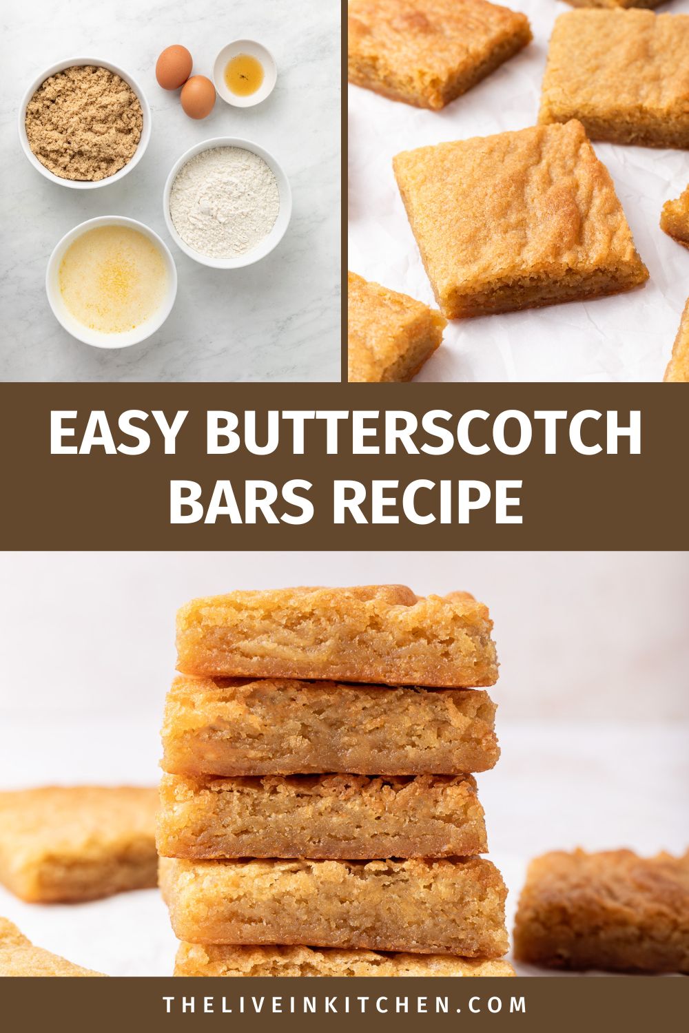 Butterscotch Bars - The Live-In Kitchen