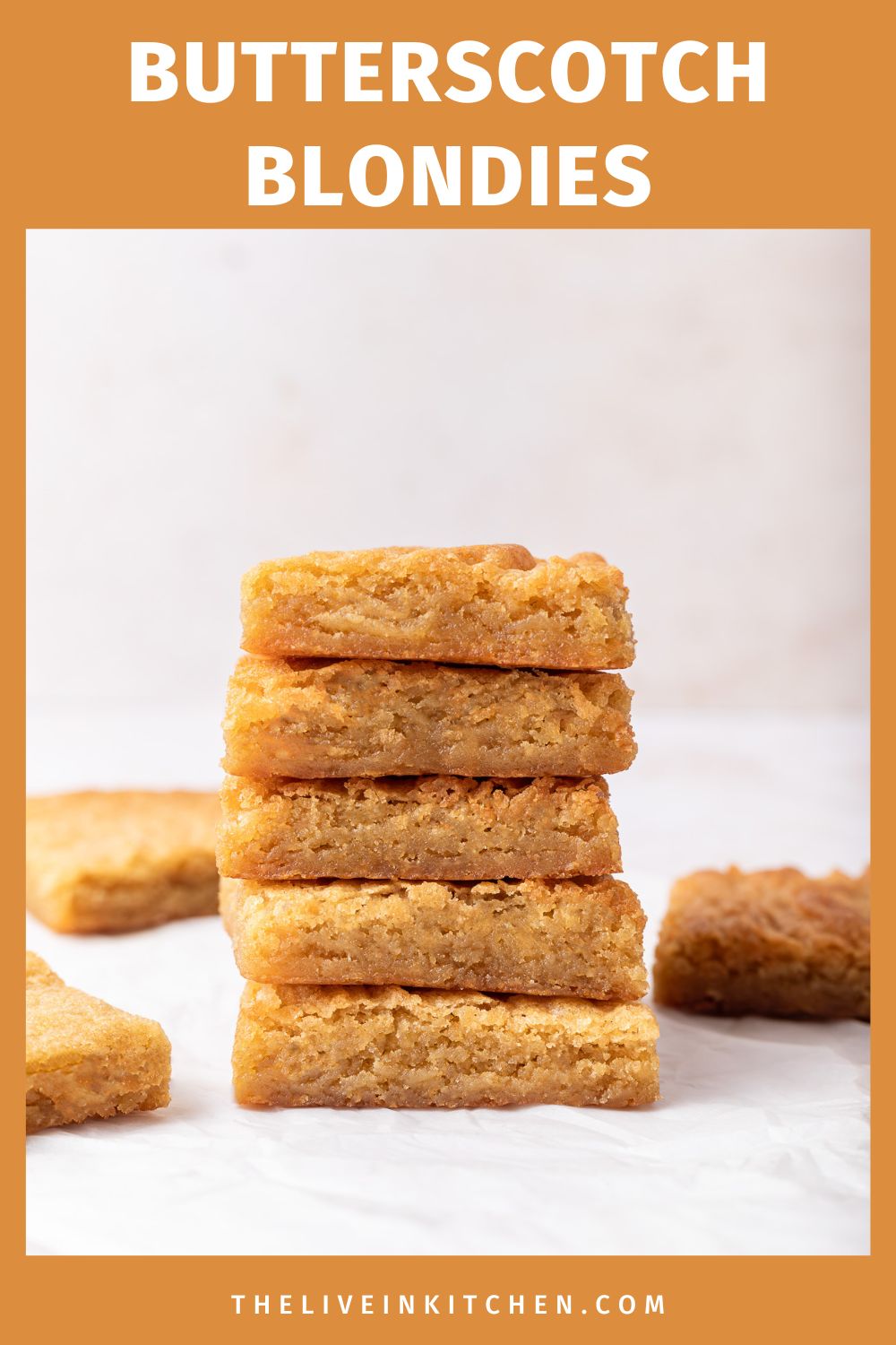 Butterscotch Bars - The Live-In Kitchen