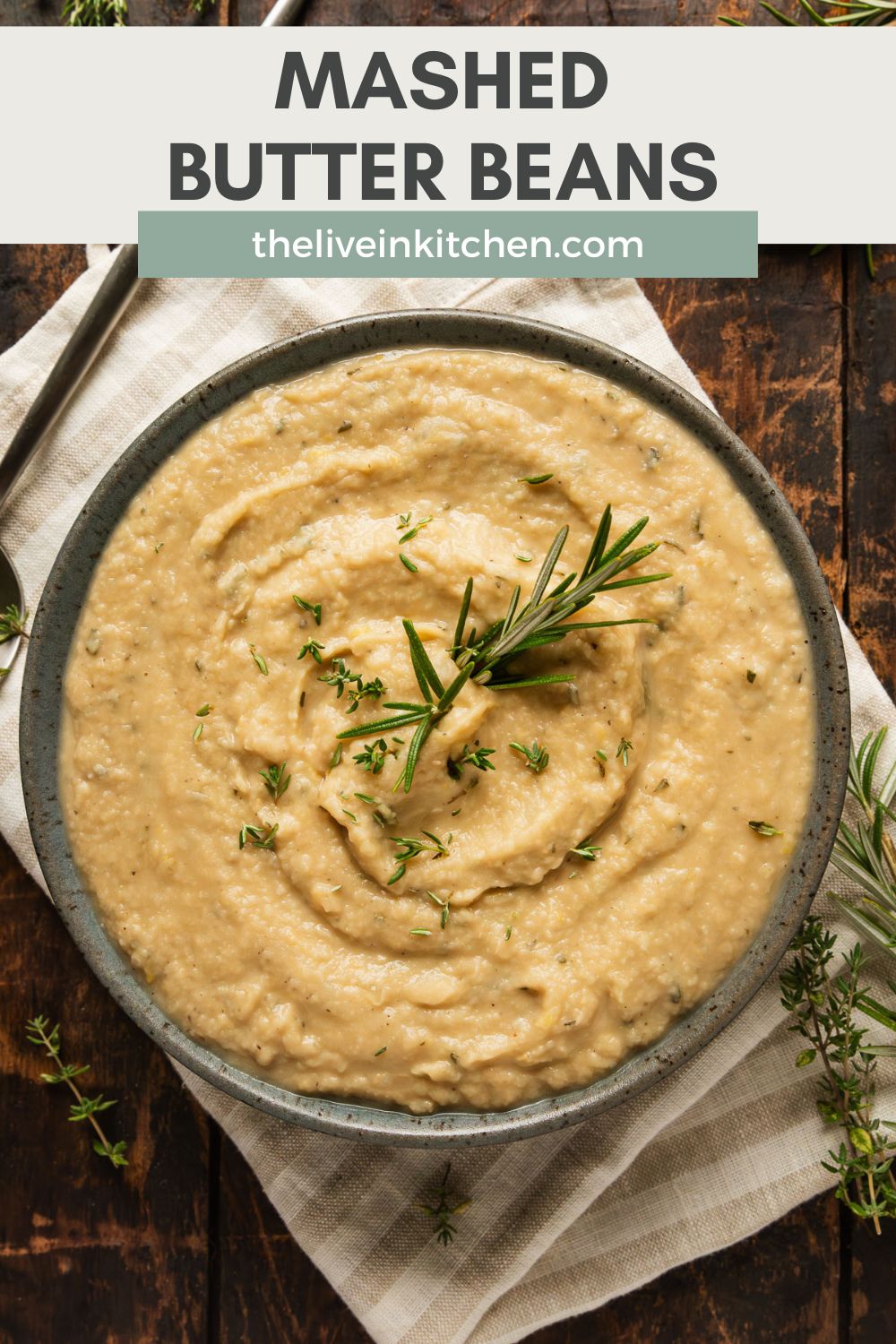 Mashed Butter Beans - The Live-In Kitchen