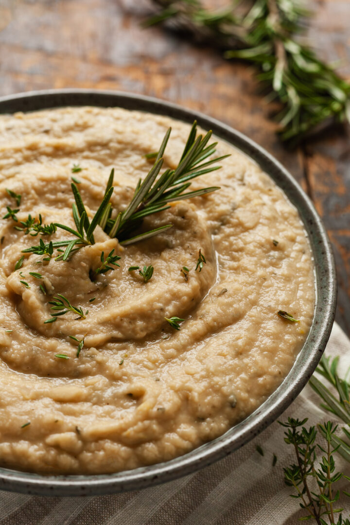 Mashed Butter Beans - The Live-In Kitchen