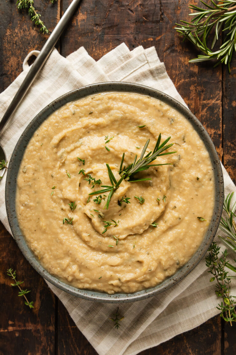 Mashed Butter Beans - The Live-In Kitchen