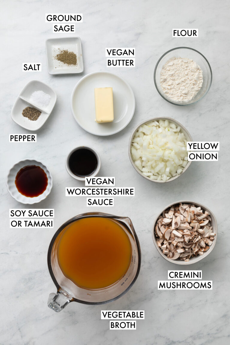 Vegan Gravy - The Live-In Kitchen