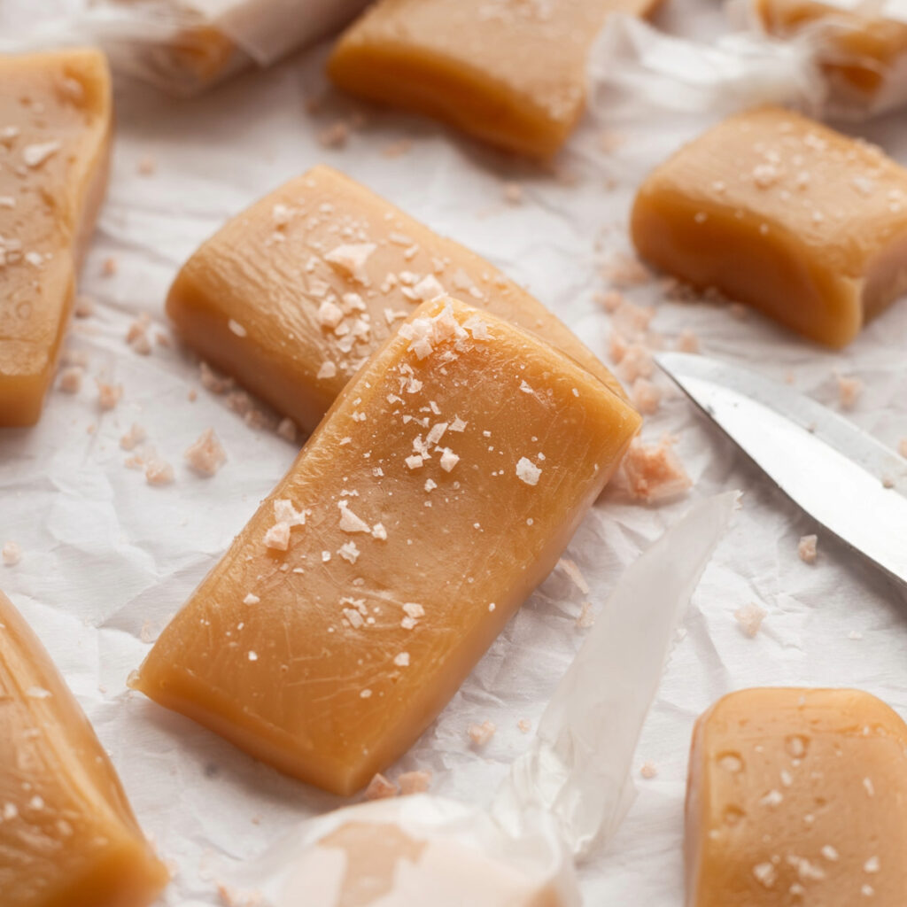 Whiskey Salted Caramels - The Live-In Kitchen