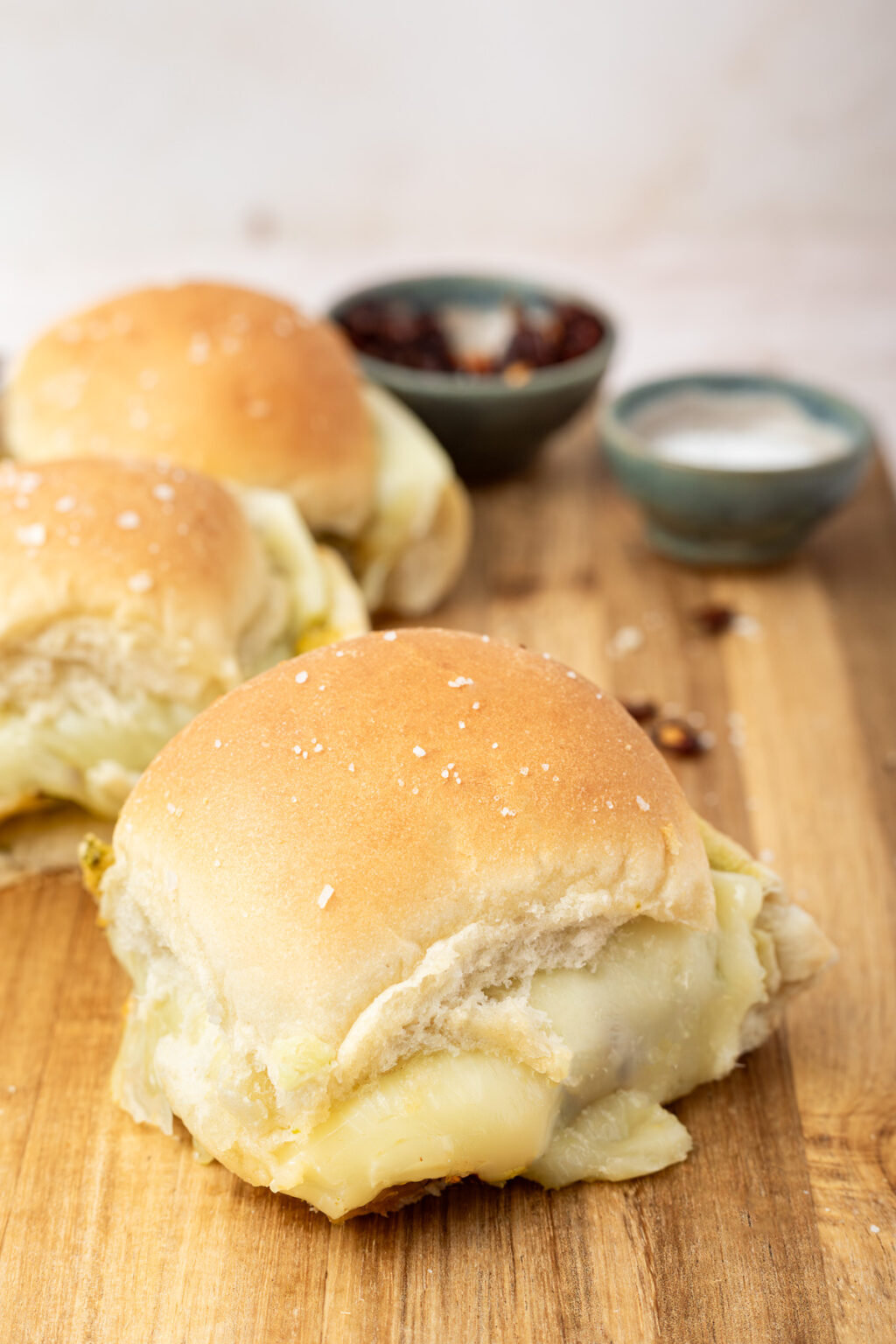 Vegetarian Cheese Sliders - The Live-In Kitchen