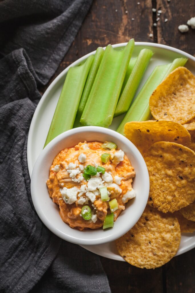 Buffalo Dip with Jackfruit - The Live-In Kitchen