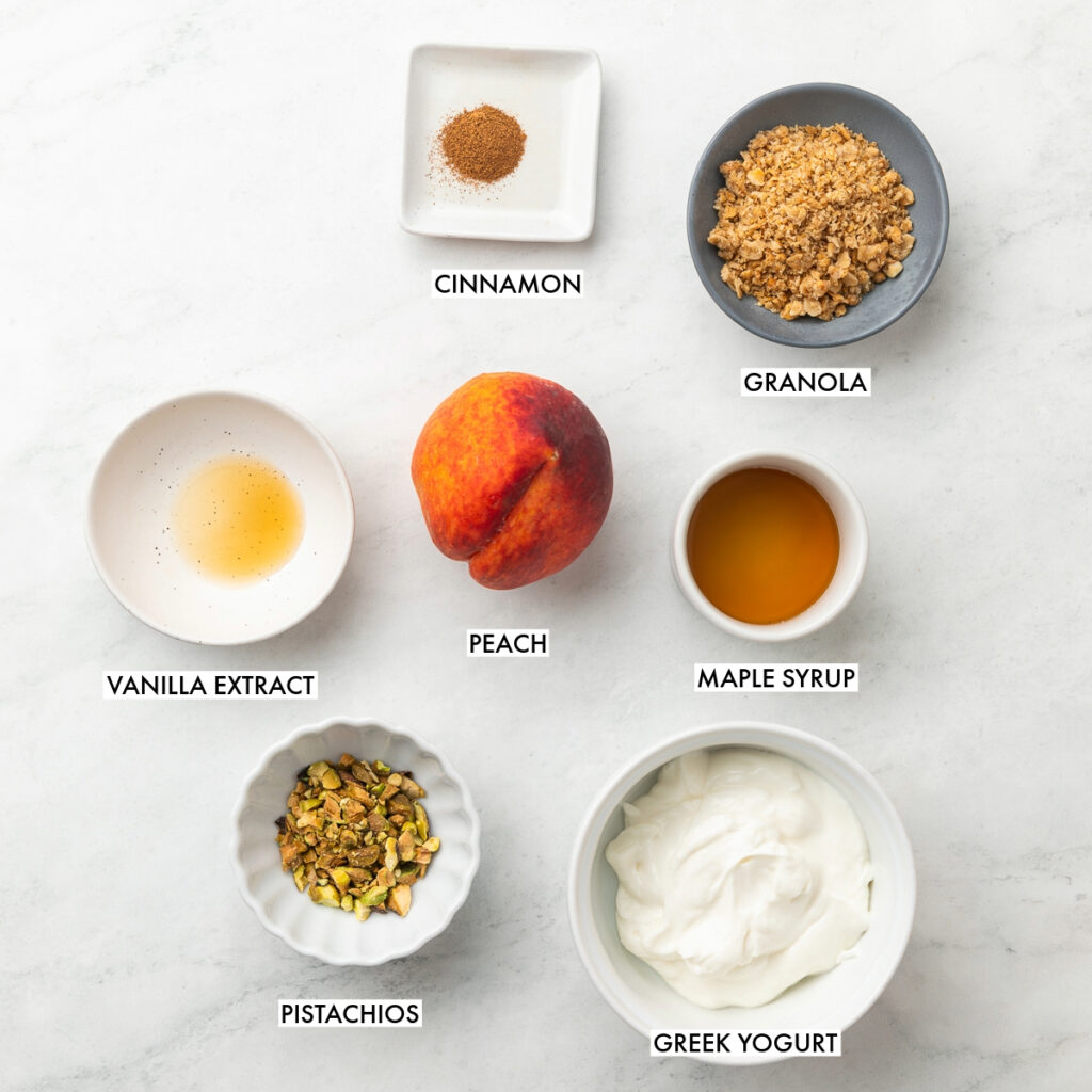 Peach Parfaits - The Live-In Kitchen