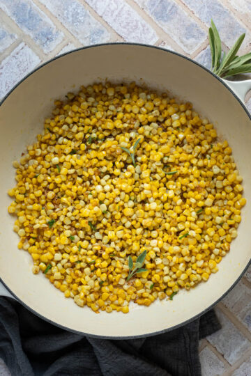 Buttered Sweet Corn - The Live-In Kitchen