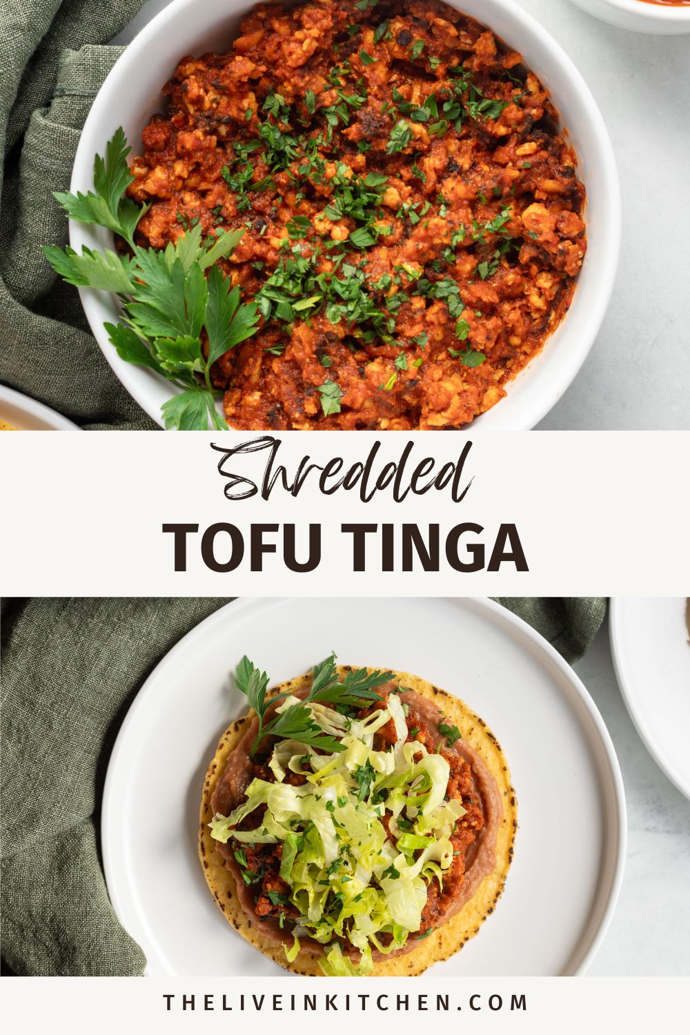 Tofu Tinga - The Live-In Kitchen