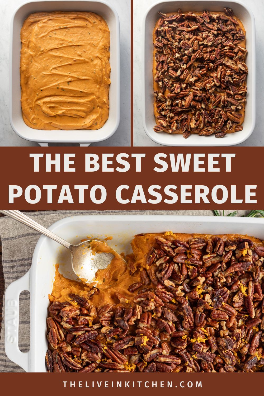 Savory Sweet Potato Casserole - The Live-In Kitchen