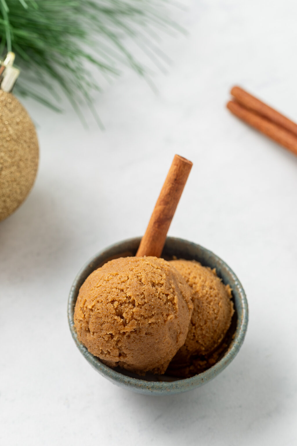 Edible Gingerbread Cookie Dough - The Live-In Kitchen